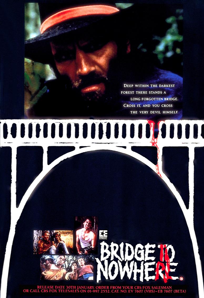 Bridge to Nowhere (1985) -Studiocanal UK - Europe's largest ...